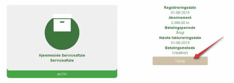 Opsig serviceaftale - Netgiganten